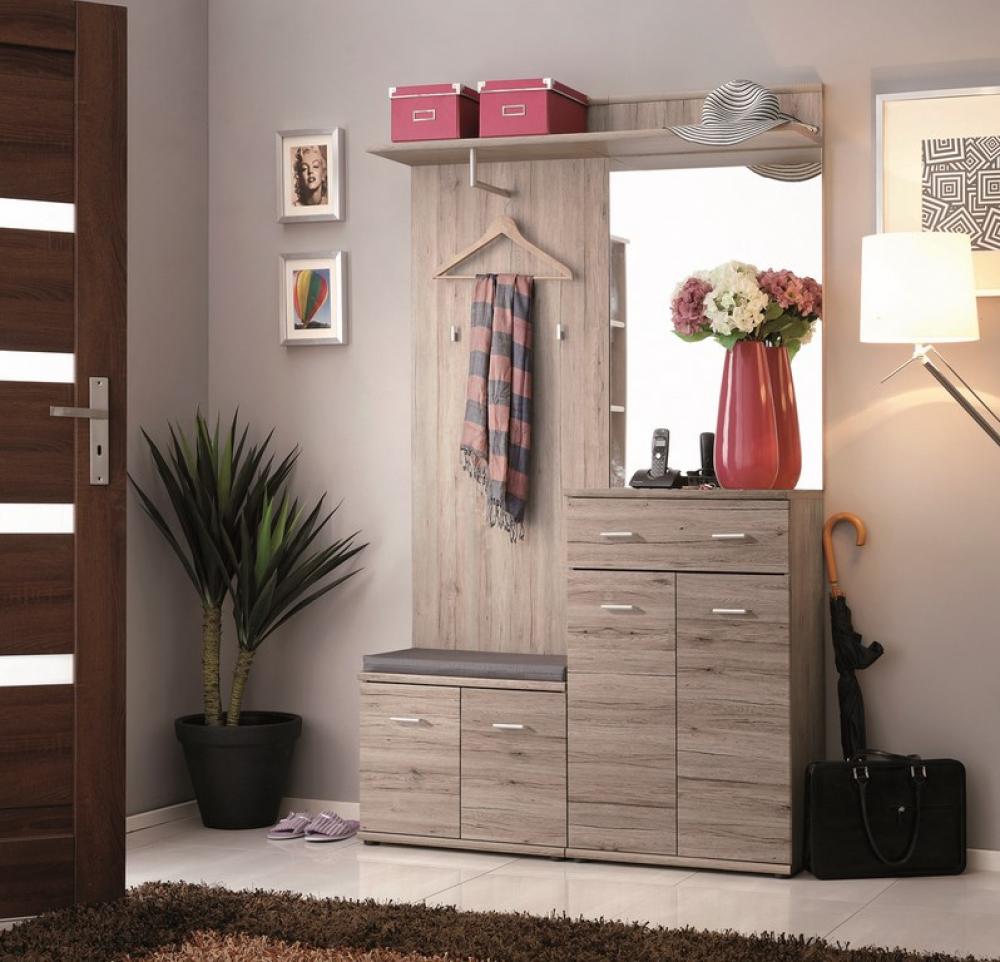 KN1611 předsíň dub san remo - Interiery.cz